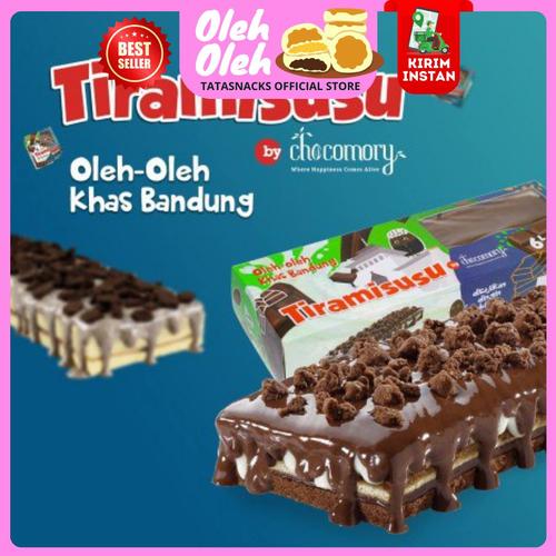 Jual Tiramisusu By Chocomory Oleh-Oleh Khas Bandung - Cookies n Cream ...