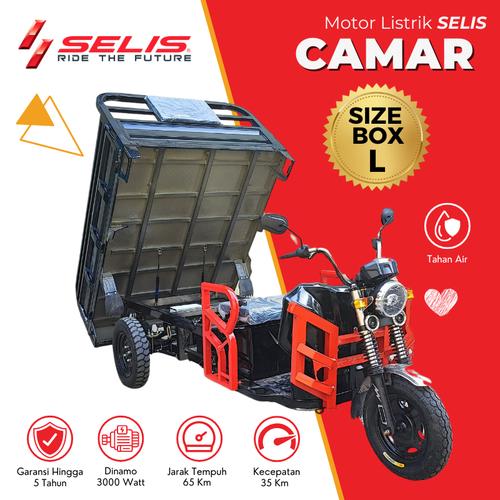 Promo SELIS - Motor listrik Roda 3 Camar - Ukuran Box XL - Kab ...