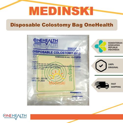 Jual OneHealth Disposable Colostomy Bag Kantong Kolostomi Sekali Pakai ...