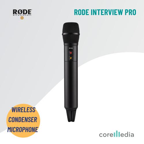 Promo RODE Interview PRO Wireless Handheld Condenser Microphone Cicil 0 ...