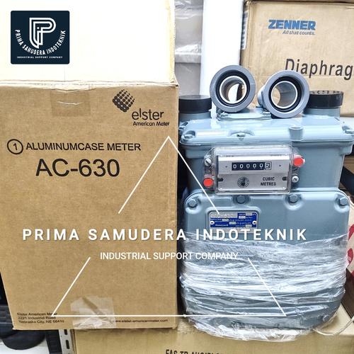 Jual Gas Meter AC 630 Flow Meter Gas Diaphragm Elster Honeywell AC-630 ...