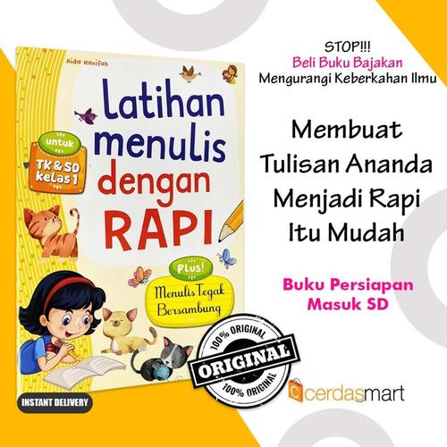 Jual Buku Anak Tk Paud: Latihan Menulis Dengan Rapi - Jakarta Barat ...