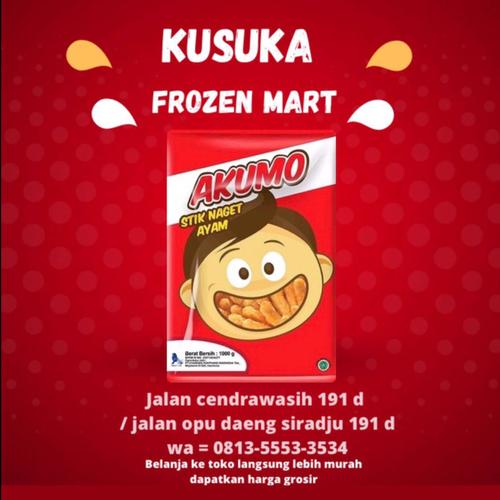 Jual AKUMO CHICKEN STICK NUGGET 1Kg - Kota Makassar - KUSUKA Frozen ...