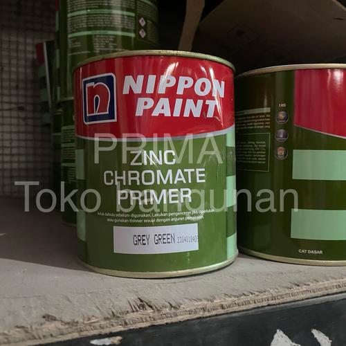 Jual ASLI 100% ZINC CHROMATE 1KG / 1 KG PRIMER GREY GREEN 2in1 NIPPON ...