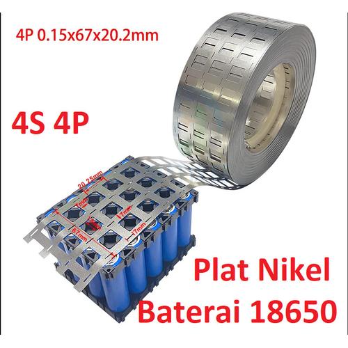 Jual Plat Nickel Nikel Strip 4S 4P Paralel Seri Spot welder welding ...