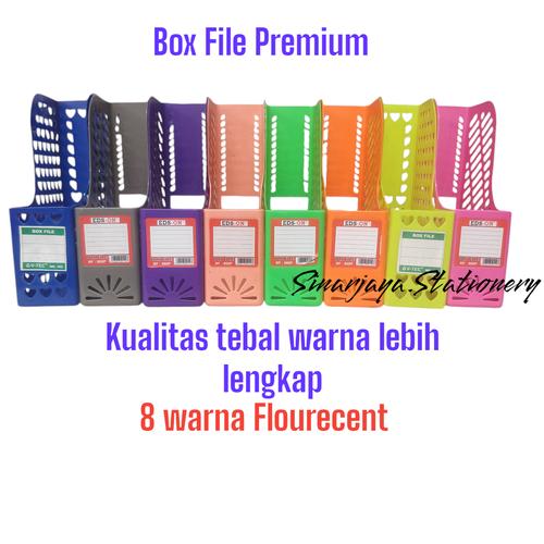Jual box file / sysbox plastik premium tebal / file holder file ...