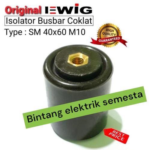 Jual Isolator Busbar EWIG SM 40x60 M10 Coklat Original - Jakarta Barat ...
