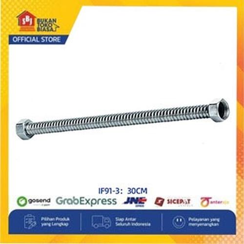 Promo FRAP IF91-3 Sus304 Selang Bergelombang Fleksibel Ukuran 30cm ...