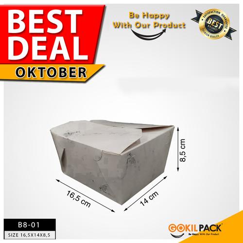 Jual Box makanan - Box Nasi - Lunch Box - Kotak Nasi 16.5x14x8.5 | B8 ...
