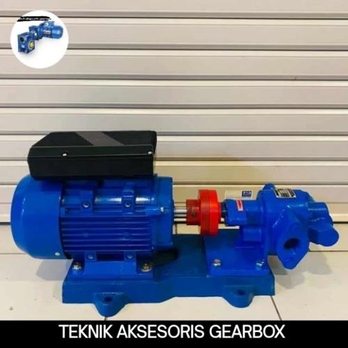 Jual GEAR PUMP ROTOR RK55 LPM MOTOR 1.5KW 2HP 4POLE 1PHASE 220v ...