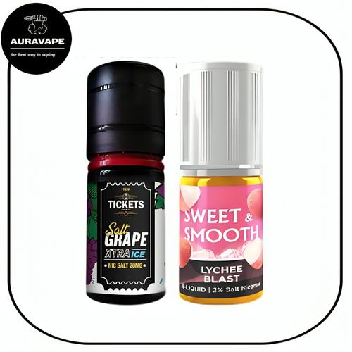 Jual Bundles Tickets Grape Xtra Ice + Sweet & Smooth 30ml - Jakarta ...