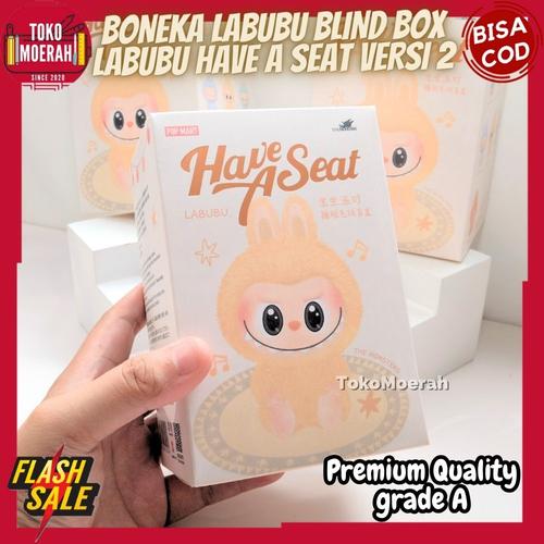 Jual LABUBU V2 Have a Seat The Monsters GRADE A BLIND BOX LABUBU LUCU ...