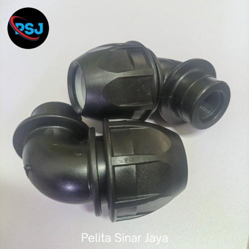 Jual Female elbow HDPE drat dalam 1" inch / 32mm Female Knee Threaded ...