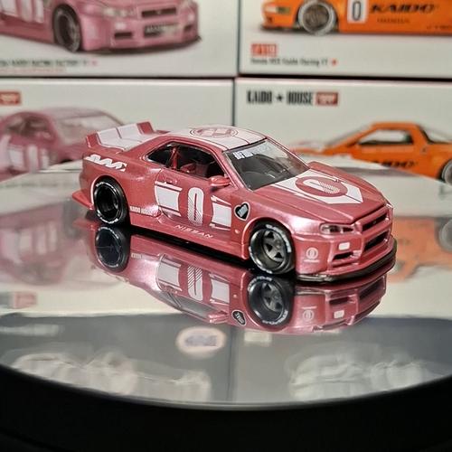 Jual mini gt kaido house nissan skyline r34 pink diecast - Kab. Bandung ...