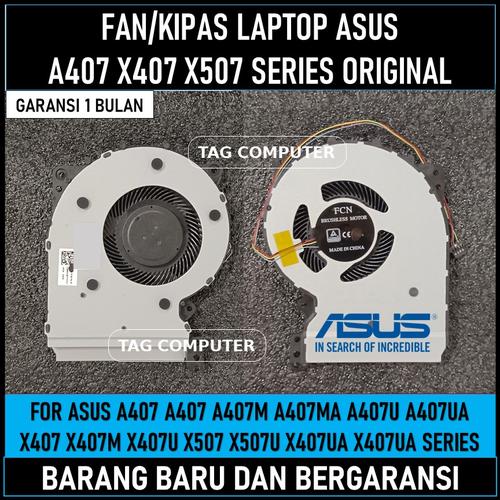 Jual FAN KIPAS LAPTOP ASUS A407 A407U A407UA X407 X407M X407U X507 ...