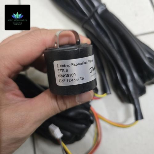 Jual Coil Danfoss electric expansion valve ETS6 034G5180, panjang kabel ...