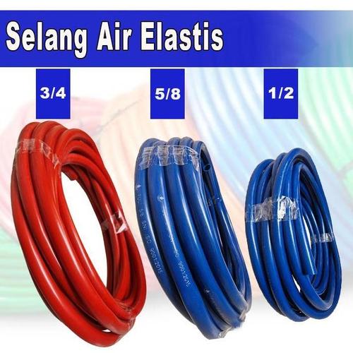 Jual Seru Selang Air Elastis Lentur Warna - Selang Air Doff Elastis Tebal 1Mm - Selang Air Taman ...
