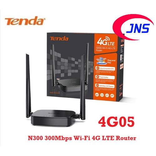 Jual Tenda 4G05 N300 300Mbps Modem Router Wi-Fi 4G LTE - Jakarta Pusat ...