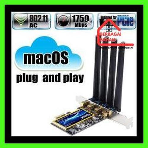 Jual Fenvi T919 Bcm94360 Pcie Adapter 1750Mbps Desktop Wifi Hackintosh - Kab. Bandung - Berbagai ...