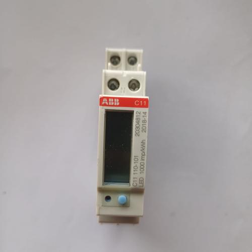 Jual ABB Kwh meter digital 1phass C11 110-101 Kwh Meter digital 1phass ...
