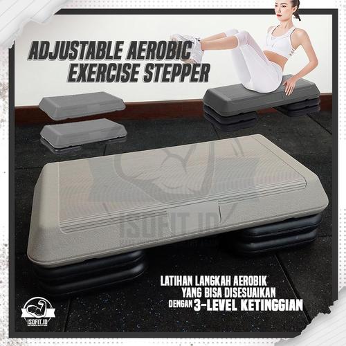 Jual Trampolie Isofit.id Adjustable Aerobic Exercise Stepper / Papan ...