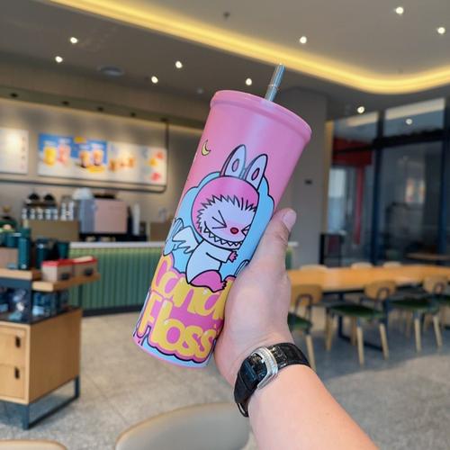 Jual Botol Air Minum LABUBU 750ML Tumbler Minum Botol Minum Labubu ...