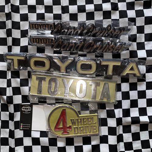 Jual Emblem Set Imi Toyota Hardtop Landcruiser FJ40 BJ40 - Kab ...