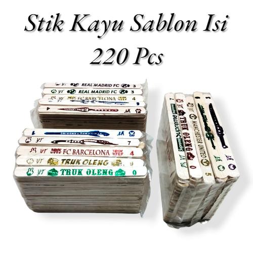 Jual STIK KAYU ES KRIM SABLON / STIK KAYU PRAKARYA DAN KERAJINAN TANGAN ...