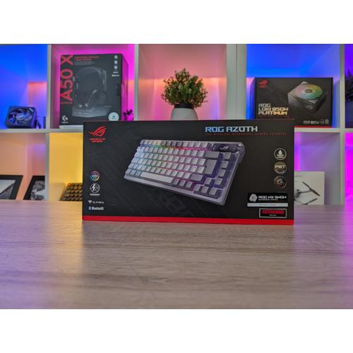 Jual ASUS ROG Azoth 75 Moonlight White Wireless DIY Custom Gaming ...
