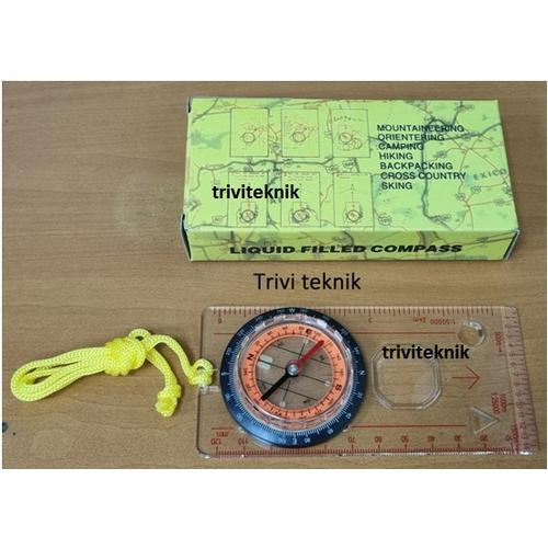 Jual liquit filled compass silva 3in1 scale ruler outdoor Survival ...