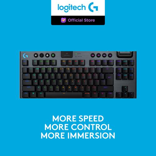 Promo Logitech G915 X LIGHTSPEED TKL Keyboard Gaming Nirkabel, Keycap ...