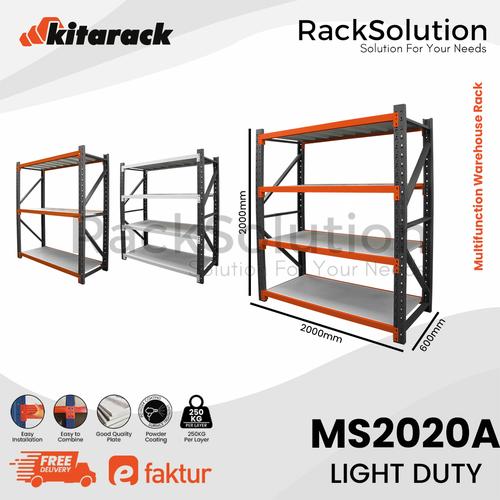 Jual KITARACK MS2020 STARTER Abu Series WAREHOUSE RACK MULTIFUNCTION ...