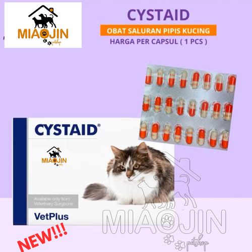 Promo CYSTAID PLUS Per 1 Capsul - Obat Saluran Pipis Kucing Gangguan ...