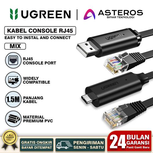 Jual UGREEN Kabel Console USB 2.0 To LAN Ethernet RJ45 For Mac PC ...