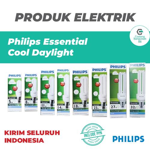 Jual Lampu Philips Essential 23 Watt Putih Cool Daylight - 11 Watt - Jakarta Utara - GUDANG ...
