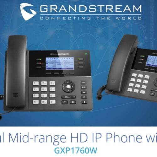 Promo Grandstream GXP1760W Mid range WIFI IP PHone - Jakarta Timur ...