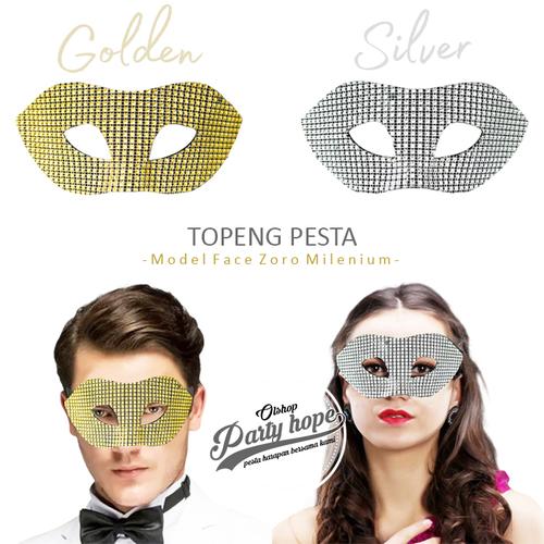 Jual Topeng Pesta Zoro Milenium / Mask Party / Masquerade Mask Party ...