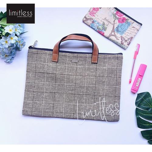 Jual Limitless - Document Bag MULLER / Tas Map Dokumen Kantor Sekolah / Map Unisex Folder ...