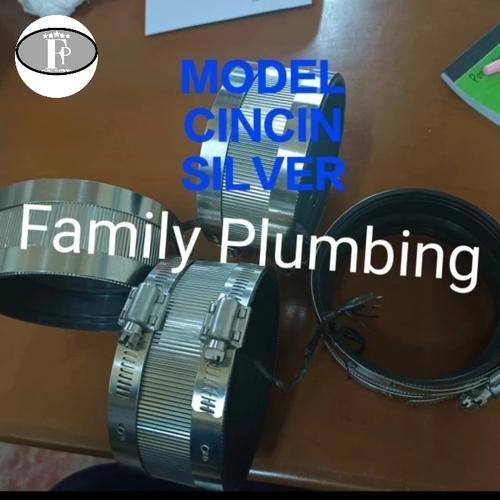 Jual KLEM COUPLING KOPLING CASH KES CAST IRON PIPA CIP BESI PVC 2" INCH ...