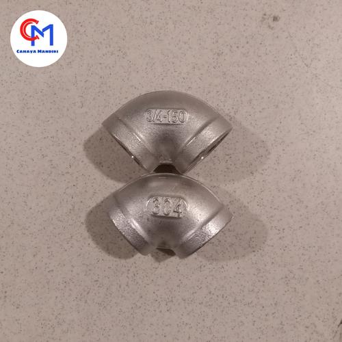 Jual ELBOW KNEE STAINLESS STEEL SS304 DRAT DALAM 1"INCH - Jakarta Barat - CAHAYA MANDIRI CHP ...