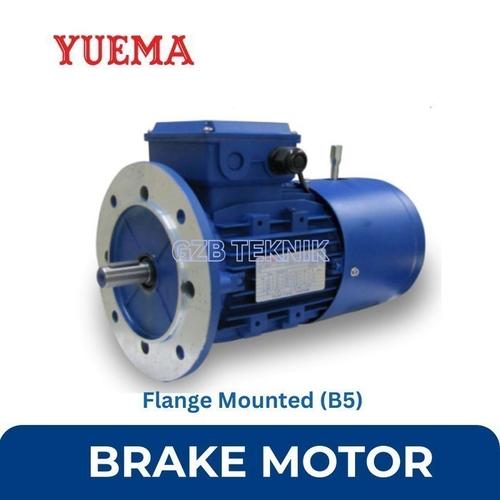 Jual Electric Brake Motor 5.5kW 7.5HP 380V/660V 3PHASE YUEMA YBD B5 Flange - 1500 RPM 4 POLE ...