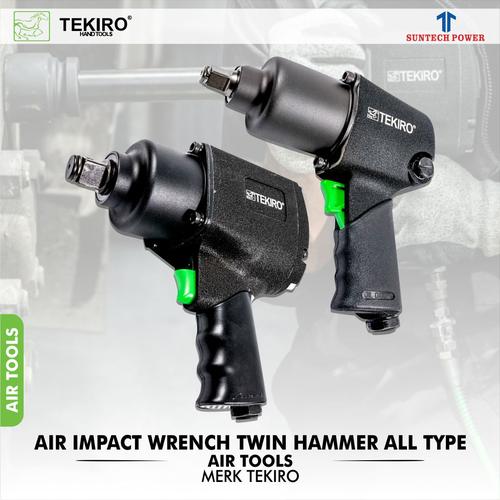 Jual Alat Pembuka Baut Tenaga Angin Twin Hammer Tekiro 1/2" 3/4" Air ...