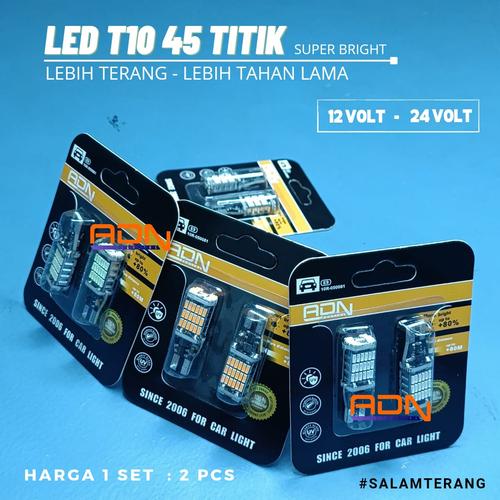 Jual T10 45 SMD SENJA SEIN MUNDUR PACKING ADN SUPERBRIGHT 12 24V SEPASANG - Kota Bekasi - OTO ...