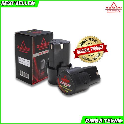 Jual Baterai bor cordless impact drill 12 volt Li-ION battery 1.5 Ah ...