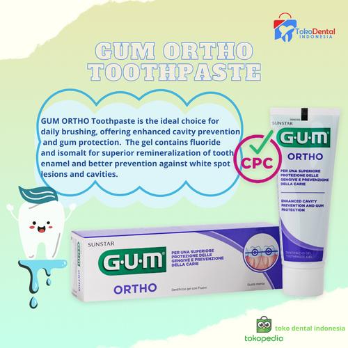 Promo GUM ORTHO TOOTHPASTE 75ML - Diformulasikan untuk Perawatan Kawat ...