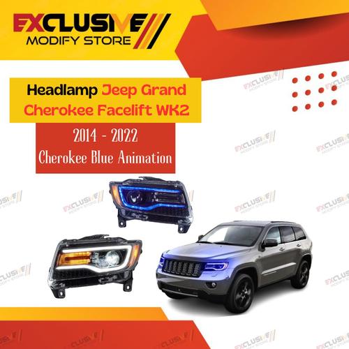 Jual JEEP GRAND CHEROKEE FACELIFT WK2 (2014-2022) HEADLAMP UPGRADE ...
