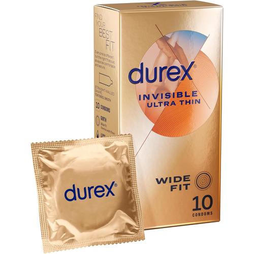 Jual DUREX 57mm XL Invisible Ultra Thin Larger Wide Fit - 1 Box 10 ...