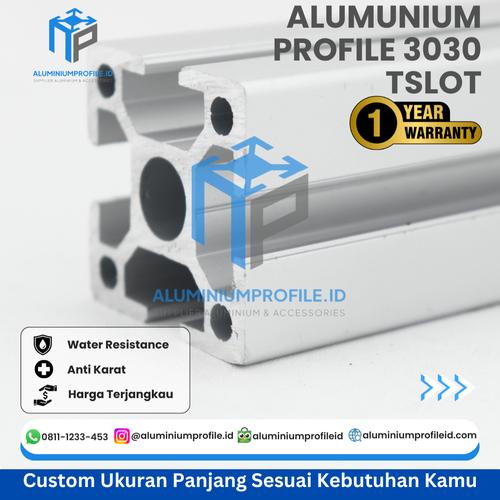 Jual ALUMINIUM PROFILE 3030 T SLOT SILVER PER 1 CM SANGAT MURAH DAN ...