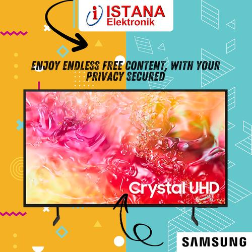 Promo SAMSUNG 85 INCH CRYSTAL UHD 4K SMART DIGITAL TV UA85DU7000 Cicil ...