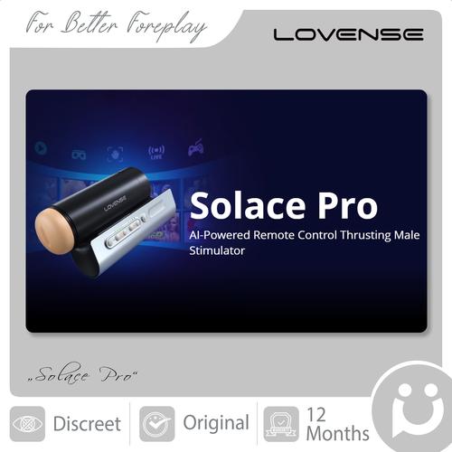 Jual LOVENSE Solace Pro, AI-Powered Remote Control Thrusting Stimulator ...